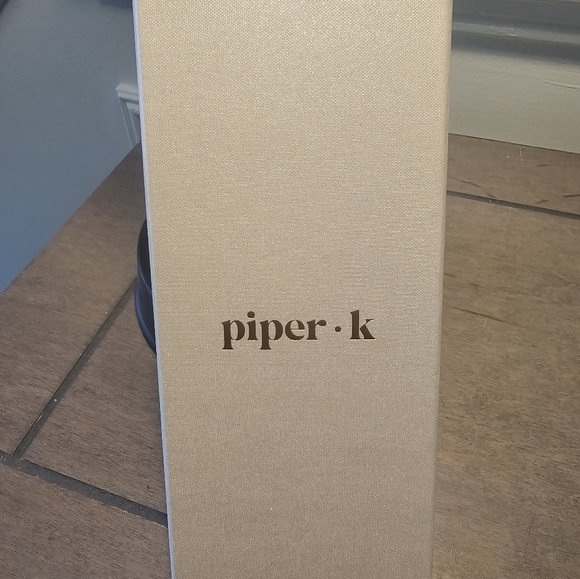 Piper | Accessories | Piper K Pink Gold And Blue Accent Keychain | Poshmark